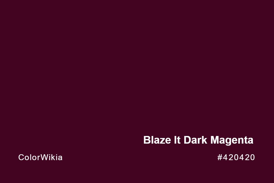 61 Shades of Magenta Color