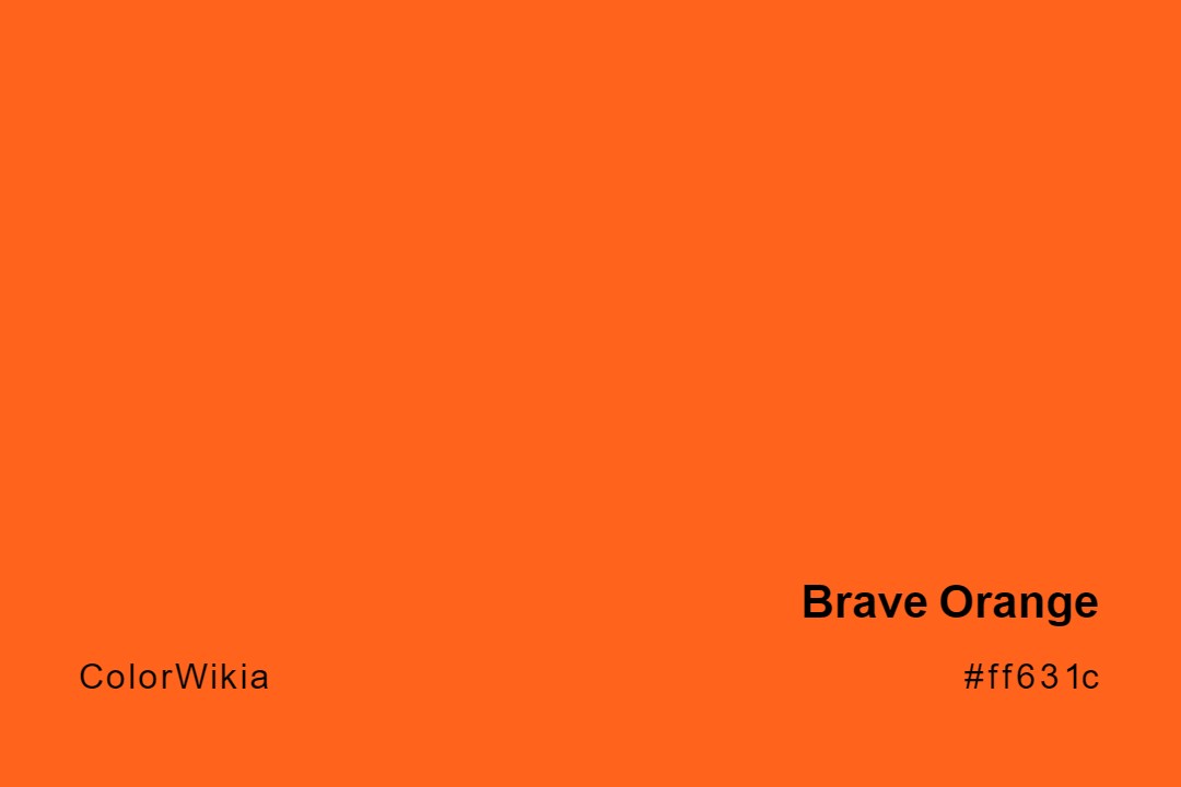 296 Shades of Orange Color