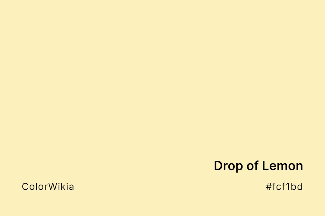 102 Shades of Lemon Color