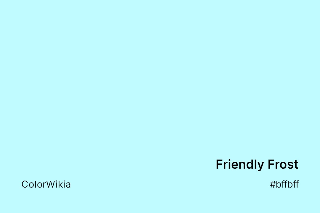 49 Shades of Frost Color