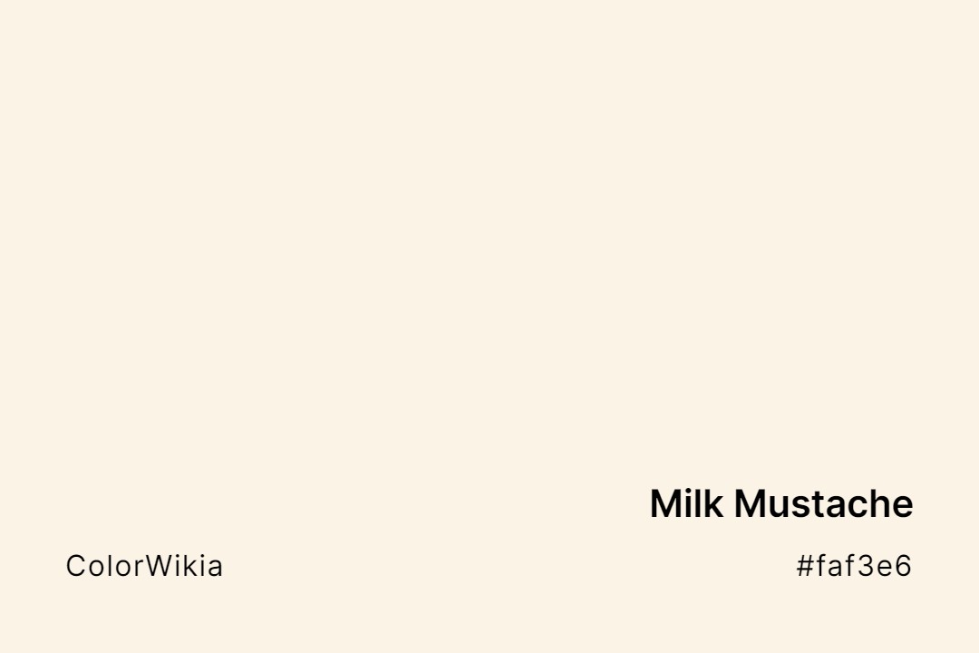 53 Shades of Milk Color