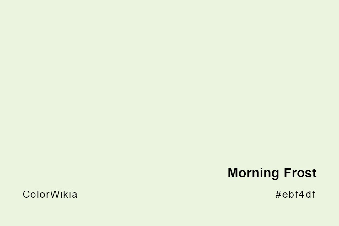 49 Shades of Frost Color