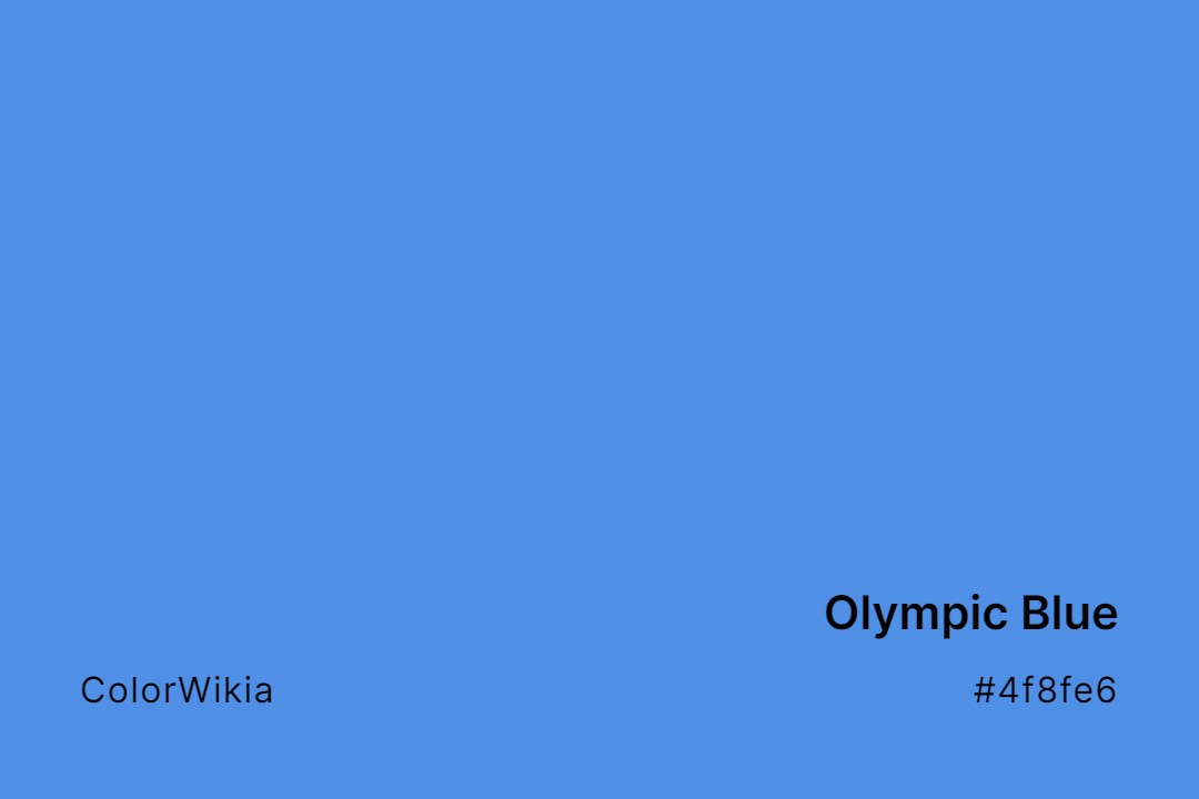 3 Shades of Olympic Color