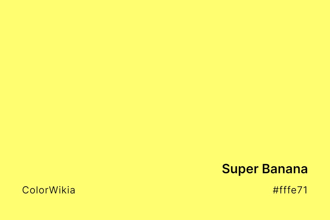 48 Shades of Banana Color